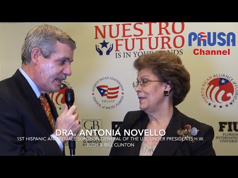 Puerto Rico News: Entrevista a la Cirujano General Dra. Antonia Novello 6-30-18