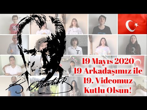 19 Mayıs 2020 ve 19 Genç sokağa çıkma yasağında 19 Mayıs videosu