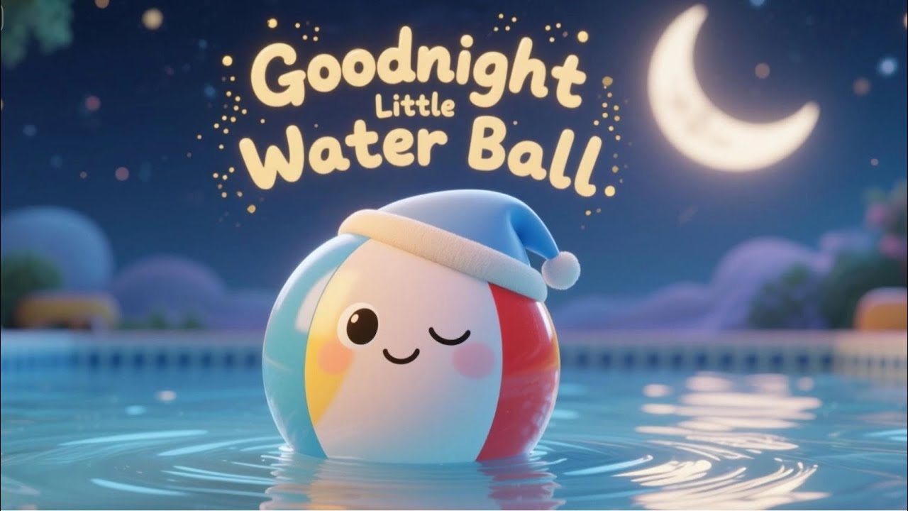 Goodnight, Little Water Ball | Gentle Lullaby for Children 🌙 - YouTube