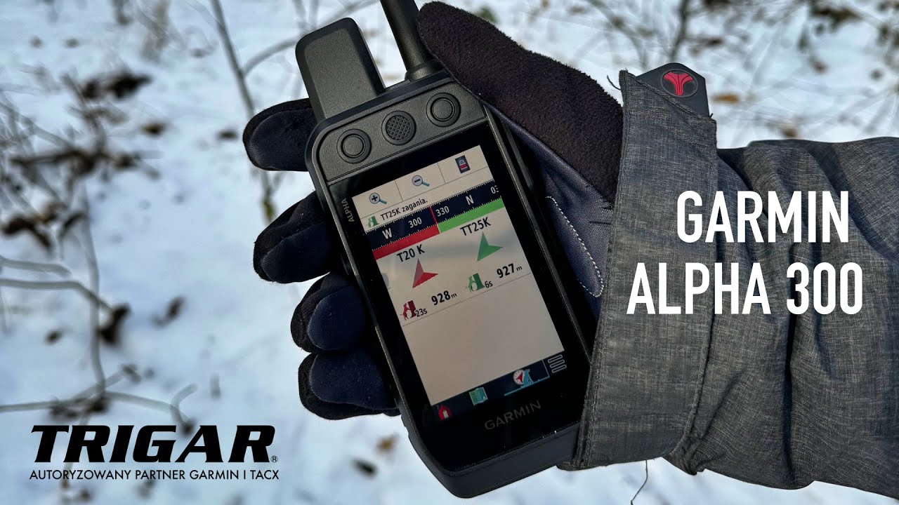 Garmin Alpha 300 - prezentacja najlepszego systemu do śledzenia i ...