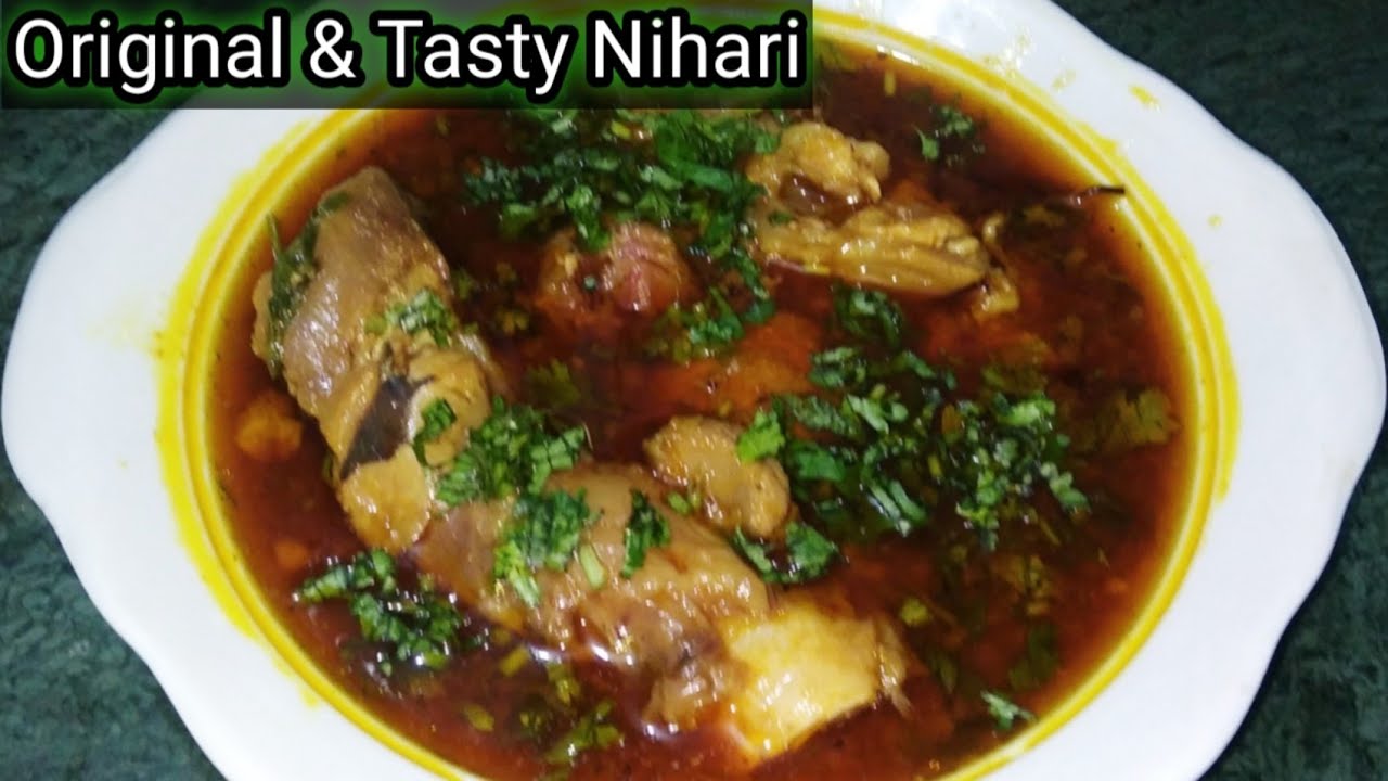 nihari recipe | beef nihari | beef nihari banane ka tarika - YouTube