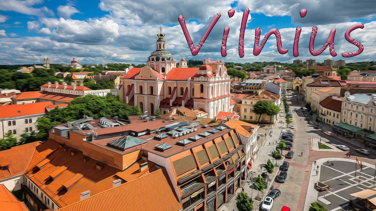 Let's walk around Vilnius! You just have to see this! Walking around ...