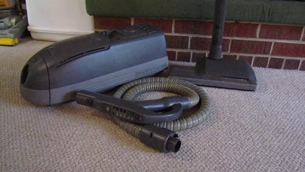 Vintage Electrolux Renaissance (C104A) Canister Vacuum Cleaner - YouTube