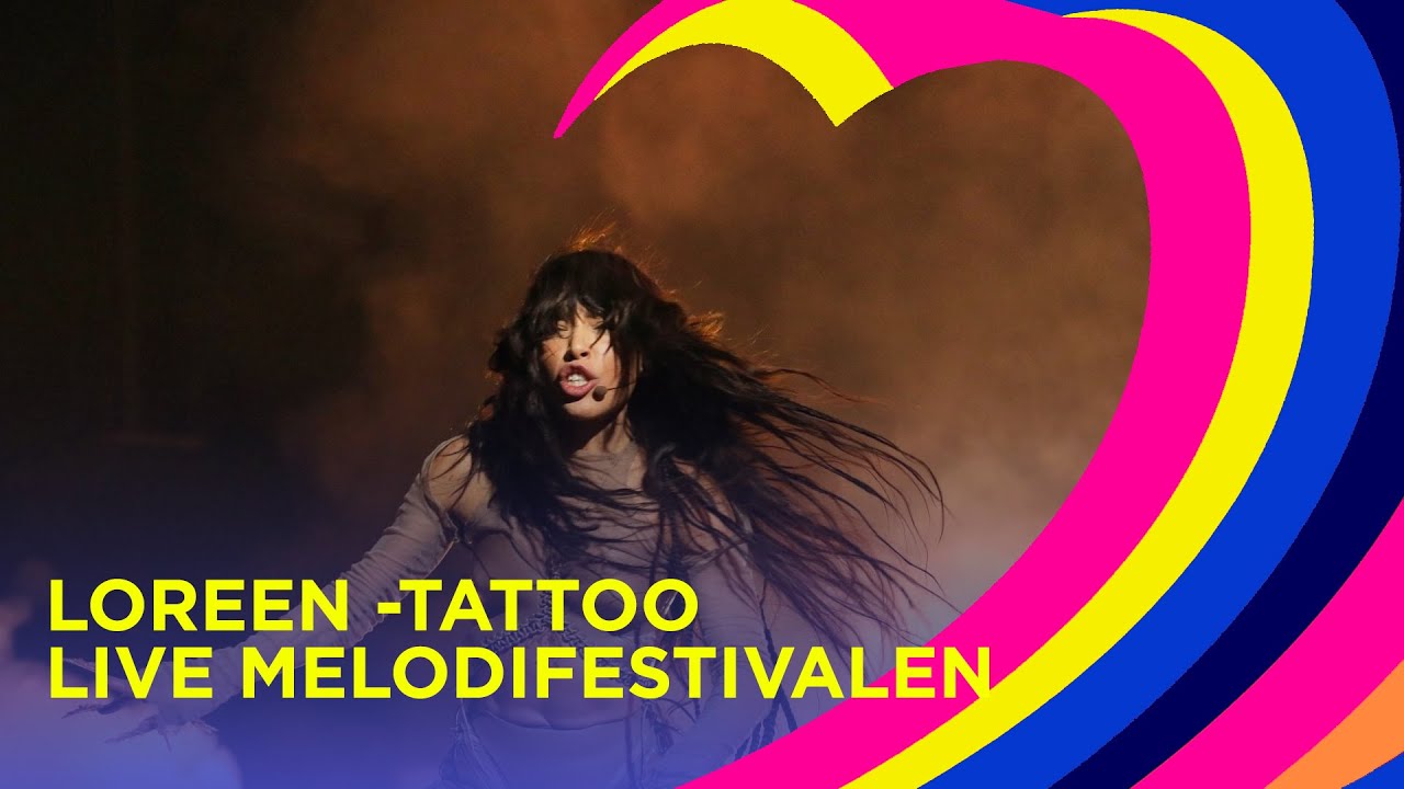 Loreen - Tattoo - FULL LIVE PERFORMANCE - Melodifestivalen 2023 - Heat ...