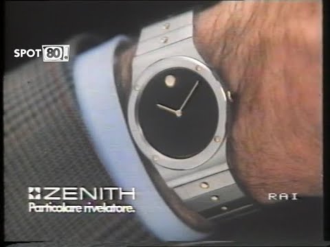 ZENITH OROLOGI (1982) Spot Anni 80 - YouTube