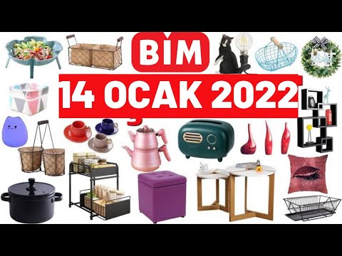 İLK SİZ İZLEYİN | BİM 14 OCAK 2022 CUMA GERÇEK KATALOĞU | ÇEYİZ VE MUTFAK ÜRÜNLERİ #bim