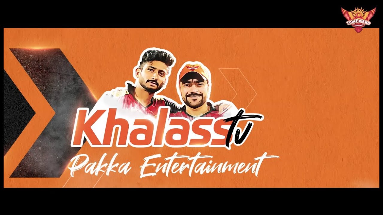 Khalass TV - Ep. 2 | Pakka Enertainment | IPL 2021 | SRH - YouTube