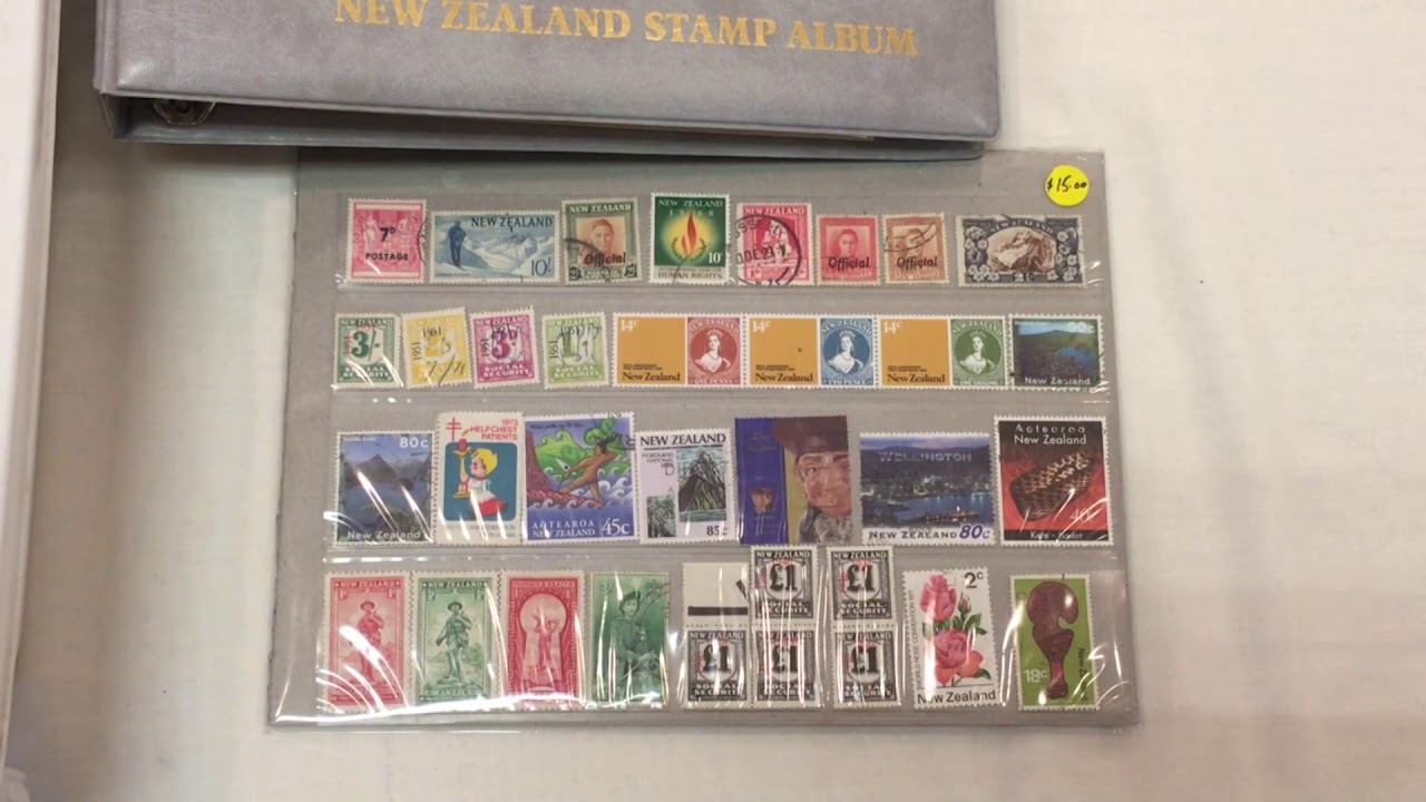 Stamp enthusiasts gather in Dunedin for annual fair - YouTube