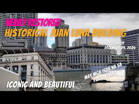 JUAN LUNA BUILDING RESTORATION, ALMOST FINISHED NA! - YouTube