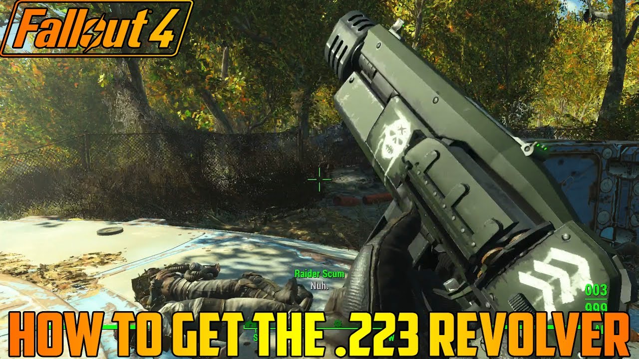 Fallout 4 How To Get The .223 Revolver (Xbox One Mod) - YouTube