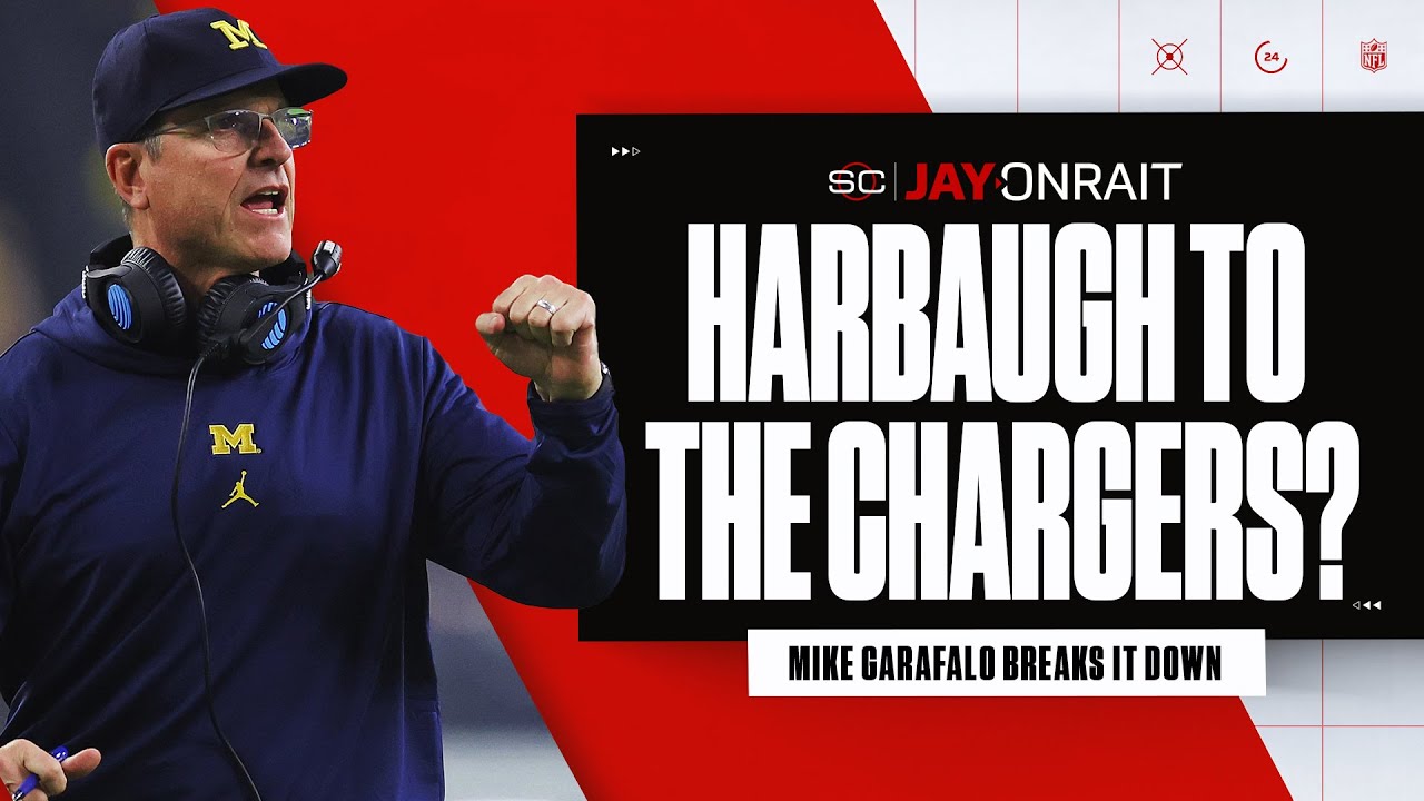 Are signs pointing to Jim Harbaugh becoming Chargers coach? - YouTube