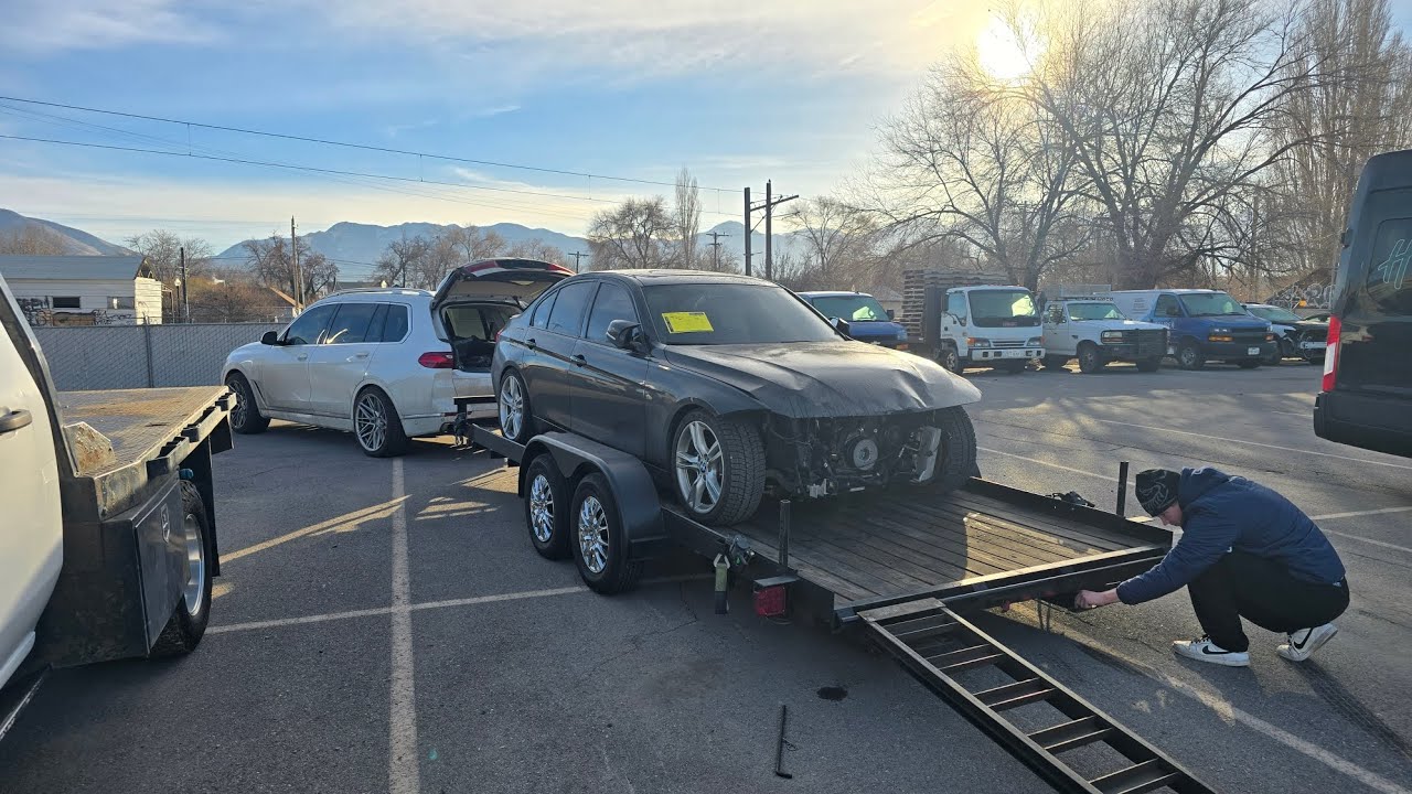 Donor car for the i8 Engine Swap project has arrived!! Did you guess ...