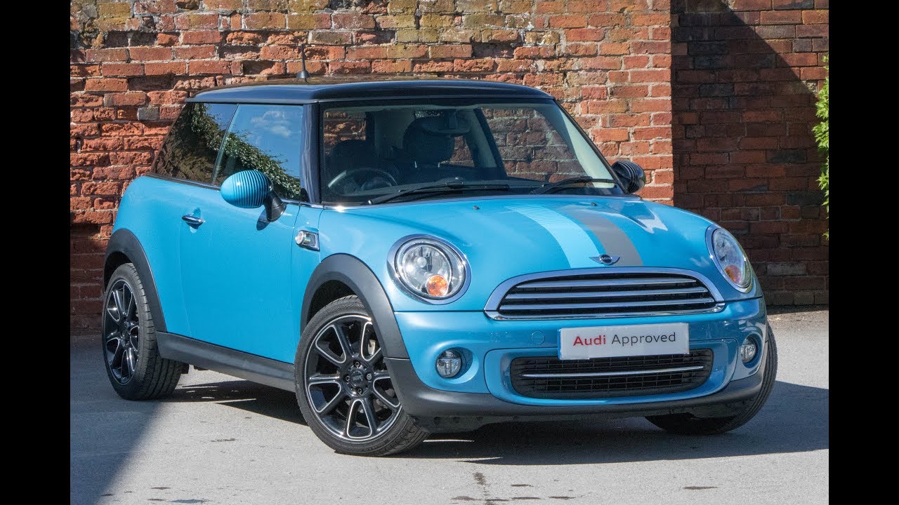 YG62BXJ MINI HATCH COOPER BAYSWATER BLUE 2012 - YouTube