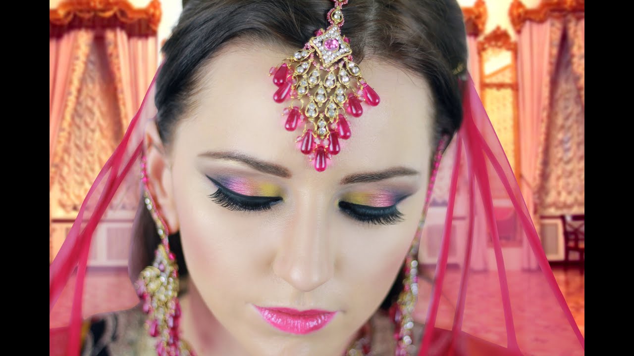 Colourful Indian & Asian Bridal : Wedding : Reception : Walima Makeup ...