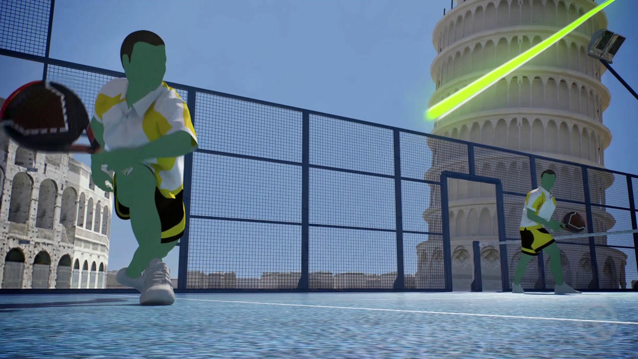 Crown Prince Office World Padel Animation - YouTube