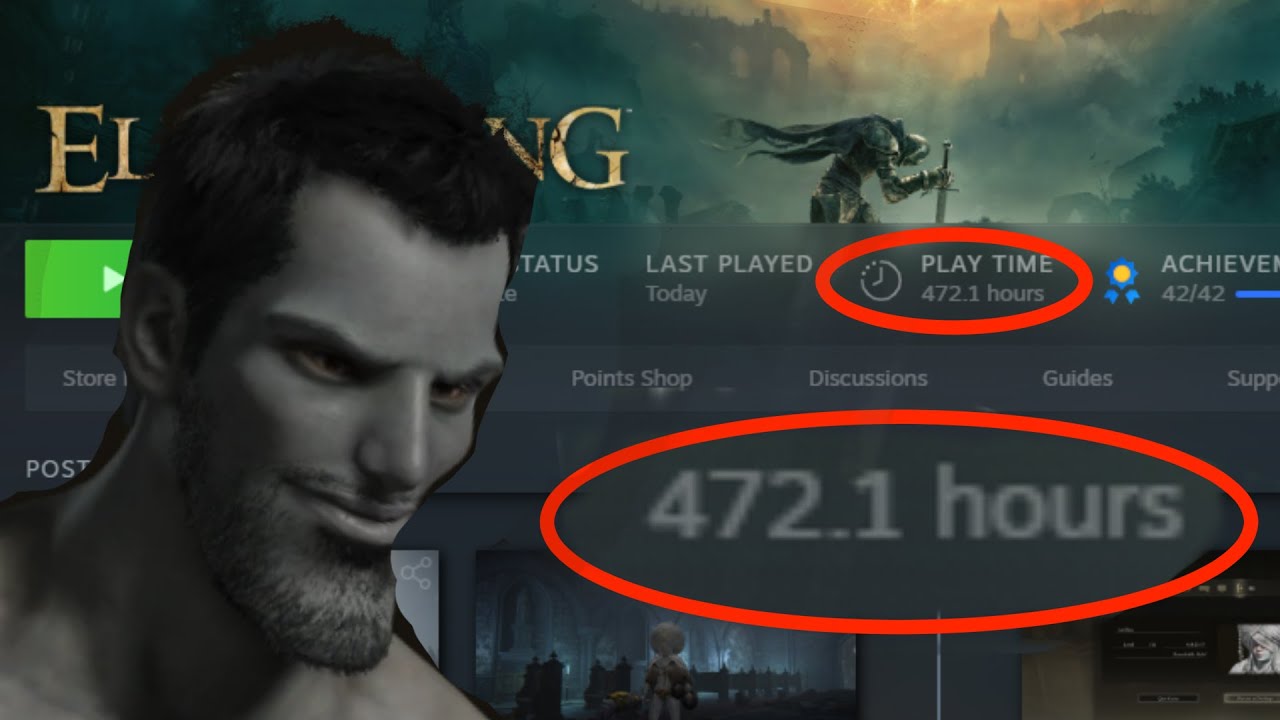 What does OVER 470 HOURS of ELDEN RING gameplay look like? - YouTube
