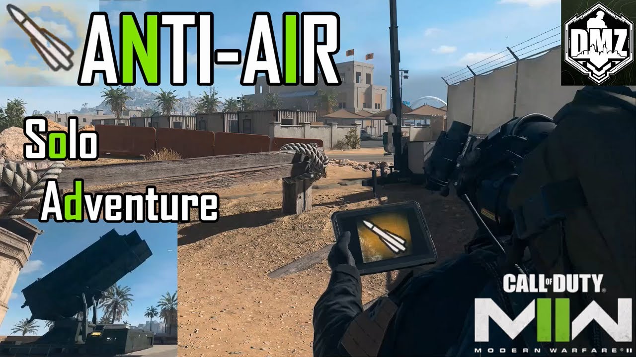Call Of Duty MW II - DMZ_ANTI-AIR Mission - Solo - YouTube