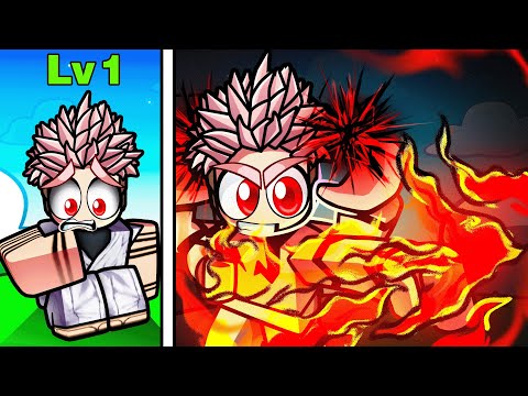 Noob to Max Level SUKUNA in Roblox!