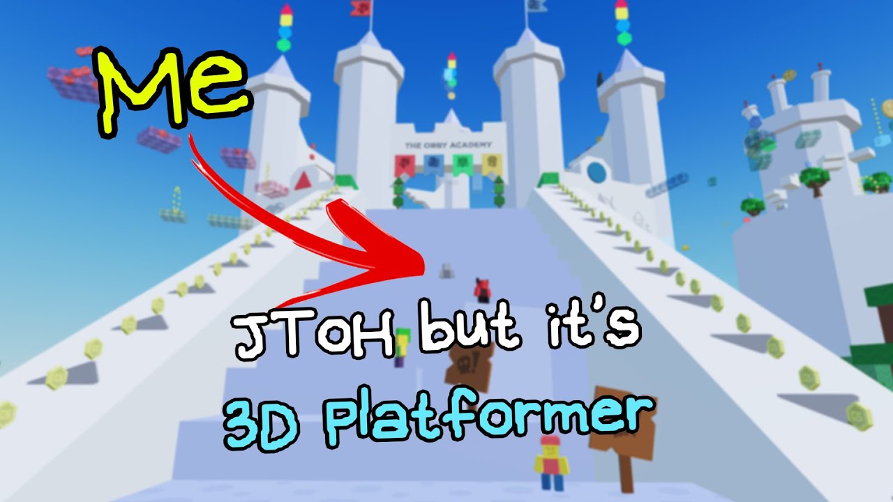 The BEST Obby Game EVER - JToH 3D Platformer - YouTube