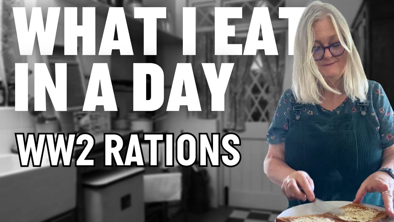 What I Eat in a Day Living on #WW2 Rations, Brown Betty, Irish Potato ...
