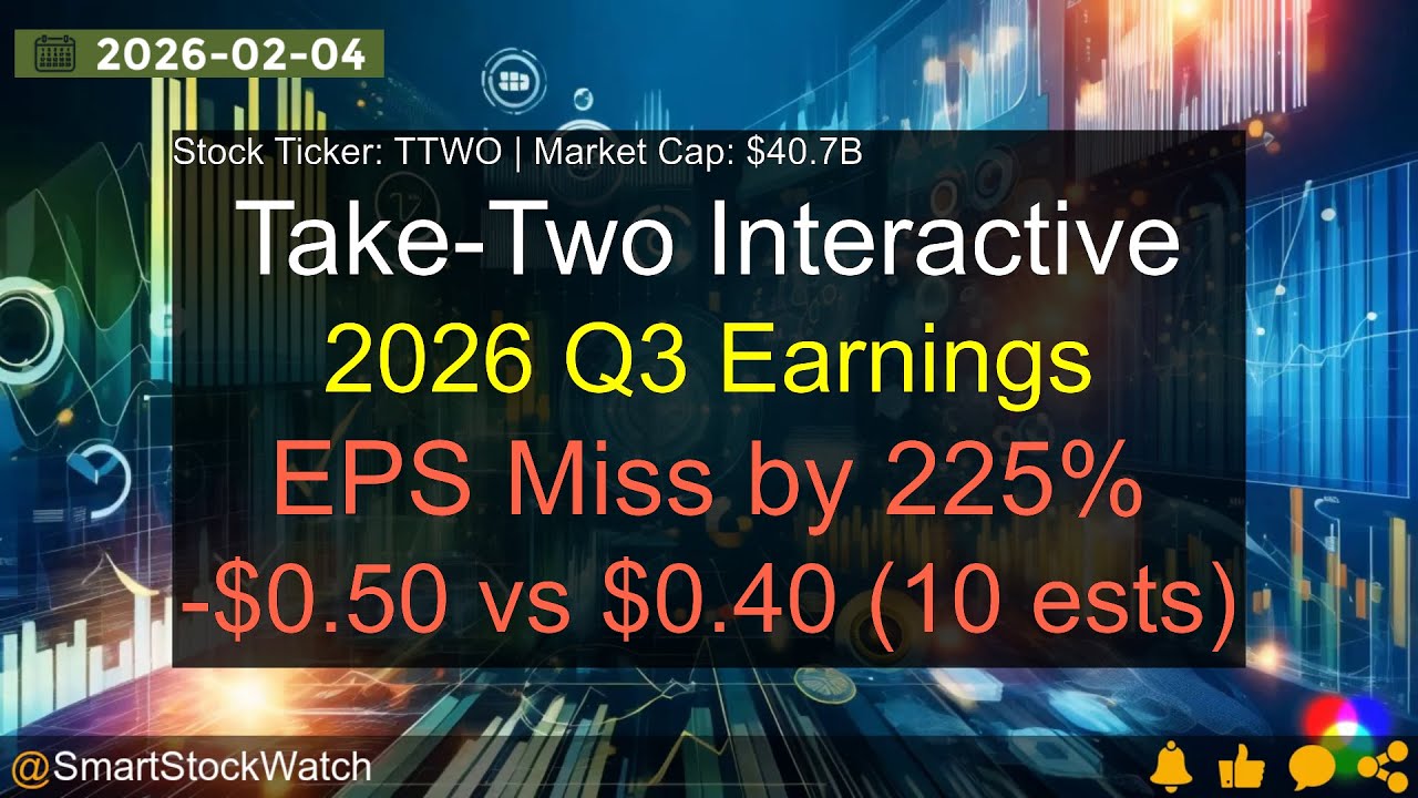Take-Two Interactive (TTWO|$40.7B) - 2026 Q3 Earnings Analysis - YouTube