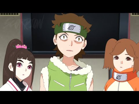wasabi's mom, dad & grandmother visit to cheer up for him (Boruto: Naruto Next Generations)