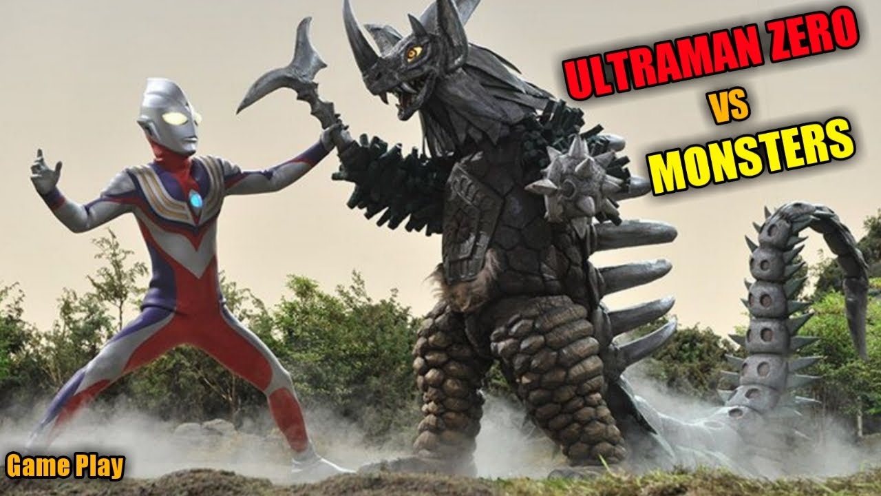 ULTRAMAN ZERO VS MONSTER GANAS - YouTube