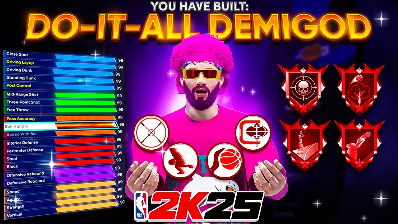 My “DO-IT-ALL DEMIGOD” MADE 2K FUN AGAIN… BEST BUILD NBA 2K25 - YouTube