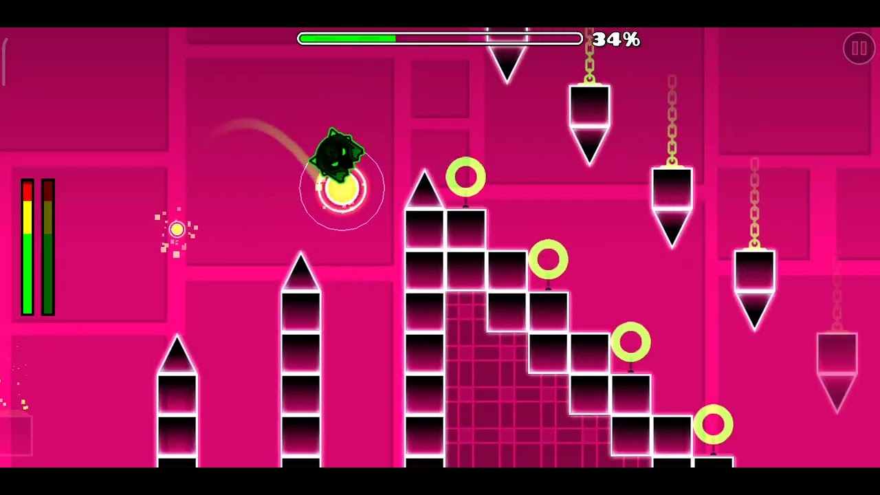 Geometry dash: Cycles every coin - YouTube