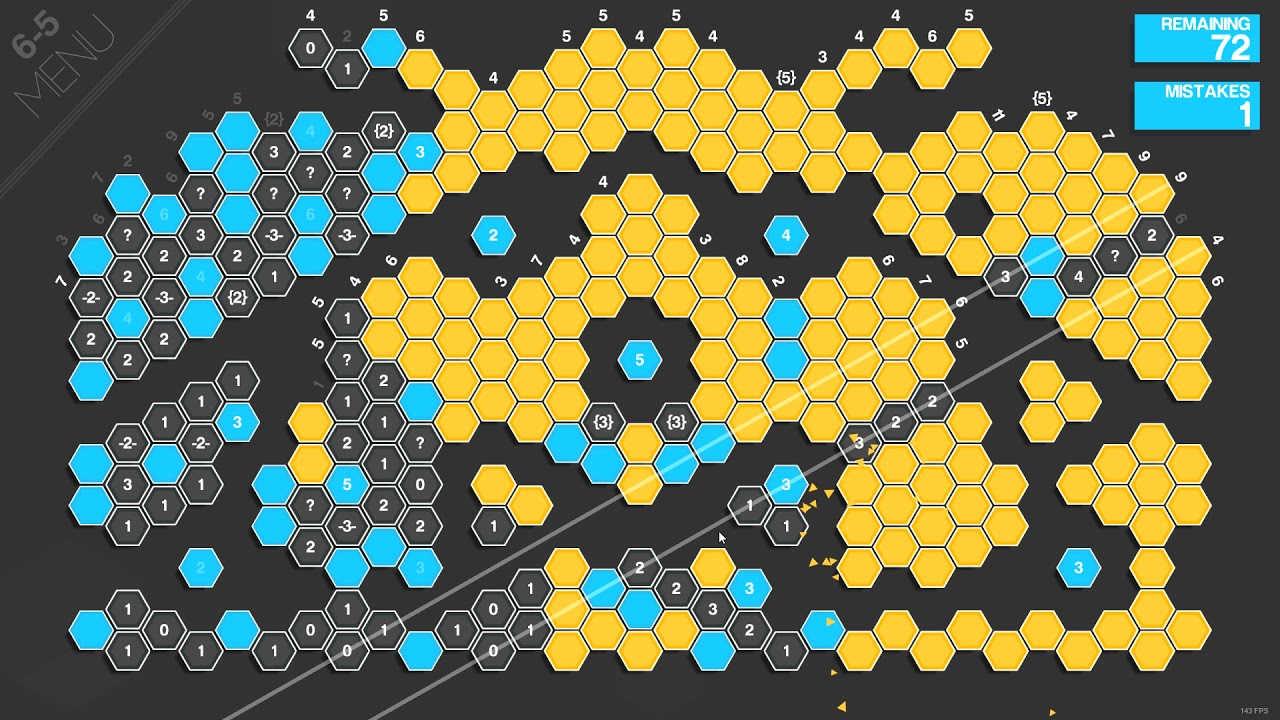 Hexcells Plus Level 6-5 Guide - YouTube