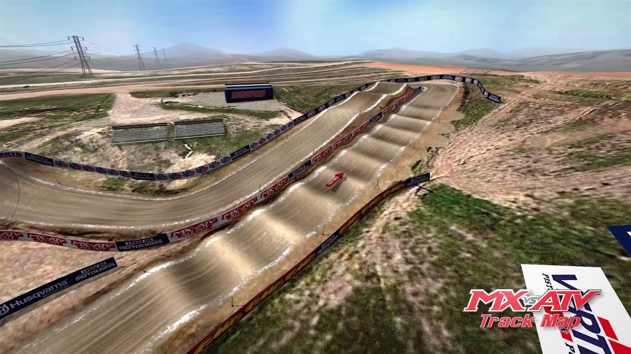 2019 Hangtown Motocross Track Map - Flyover - YouTube