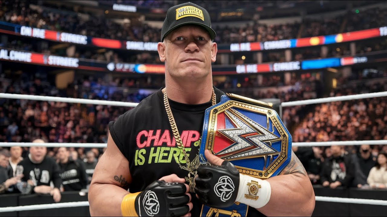 Can't See Me, Champ is Here - John Cena Rap Anthem - YouTube