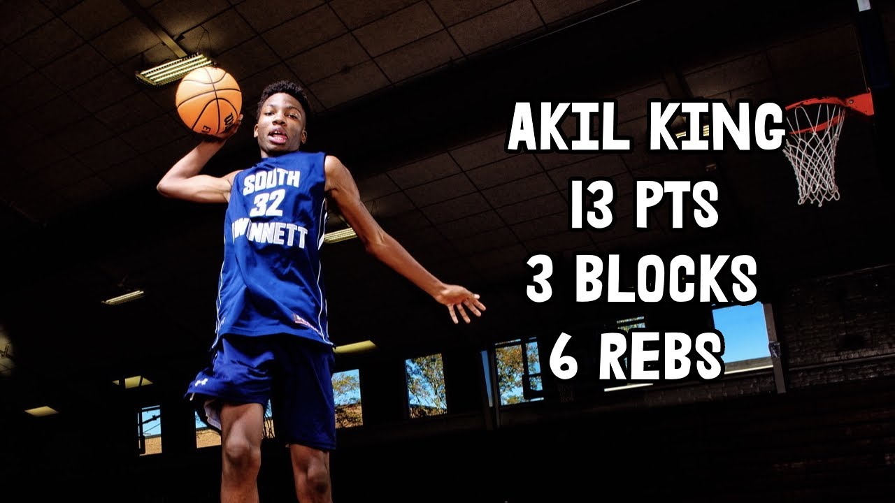 Akil King Goes For 13 Pts Against Gwinnett Express - YouTube
