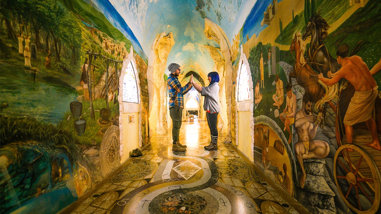 SECRET Underground Temple - YouTube