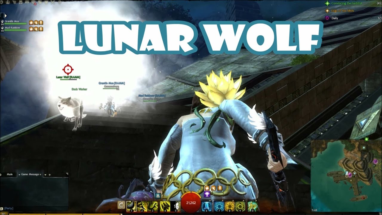 Guild Wars 2 Lunar Wolf - YouTube