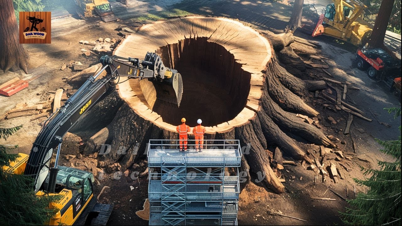CRAZY Powerful Wood and Forestry Machines | Best Of The Week #33 - YouTube