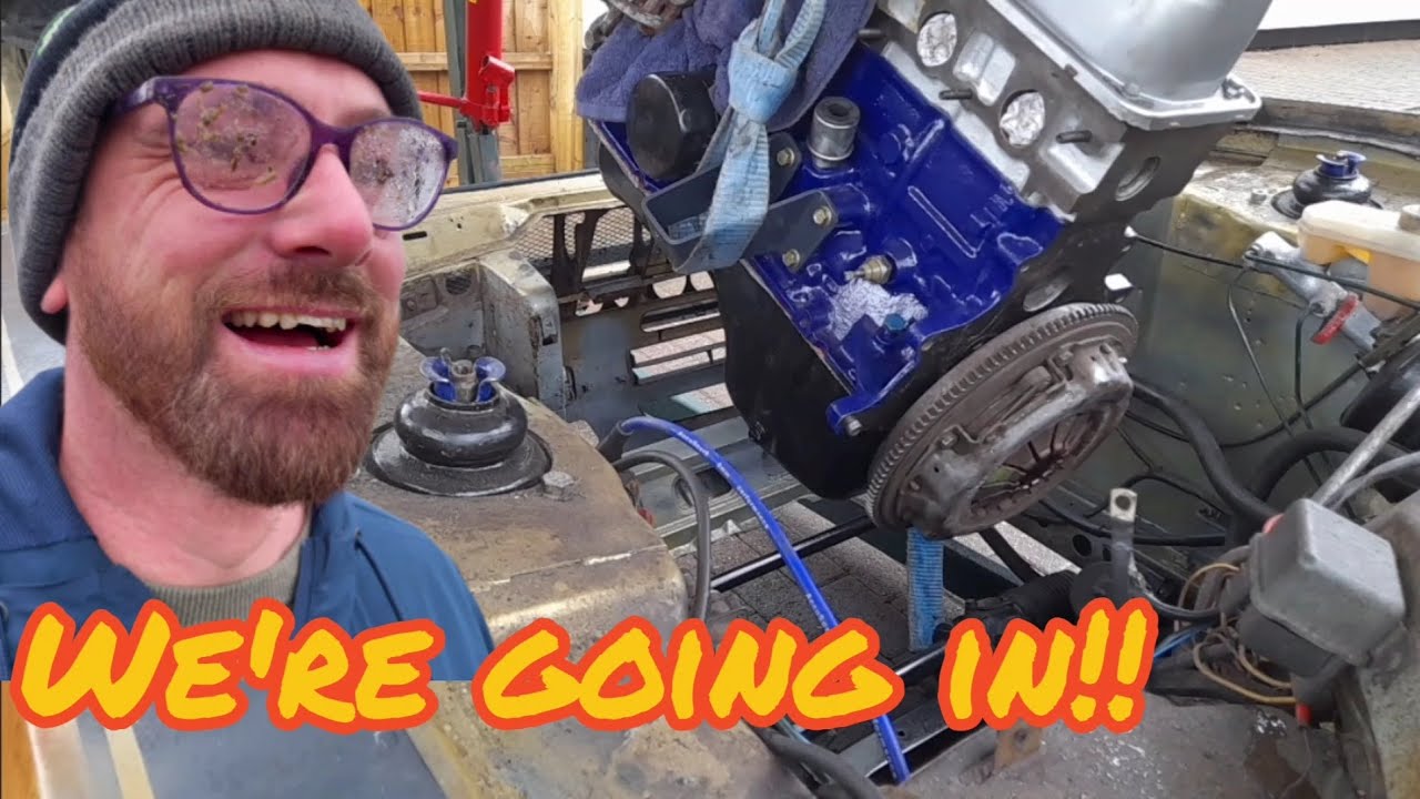 ford capri pinto engine swap - YouTube