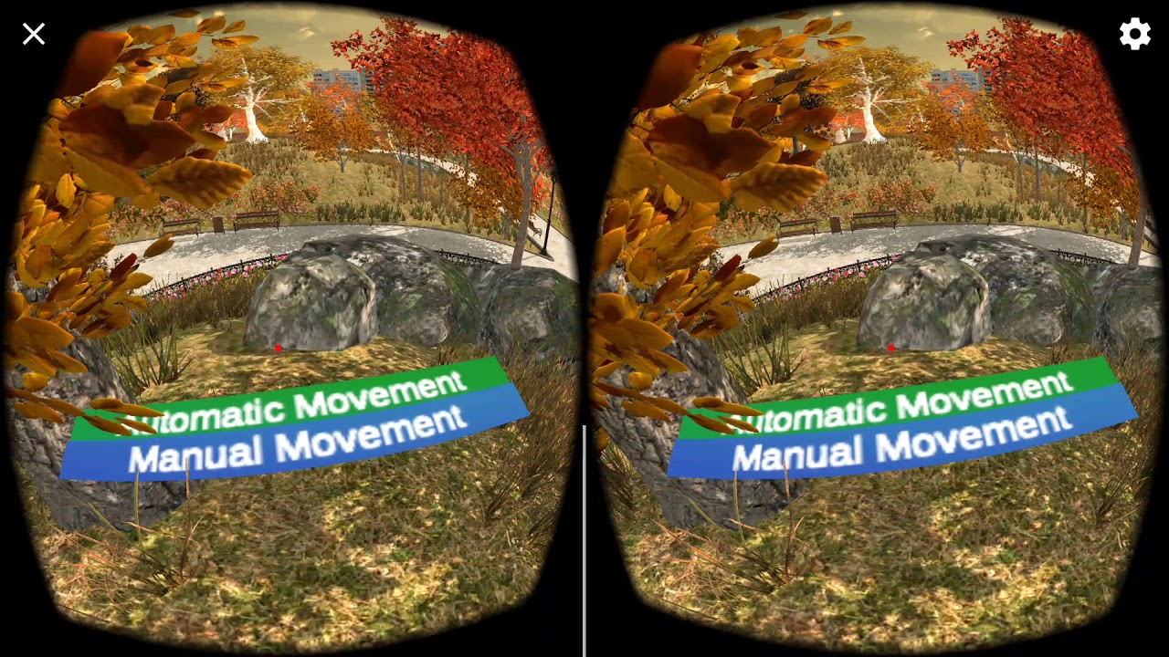 VR Relax Walk Park android 360 - YouTube