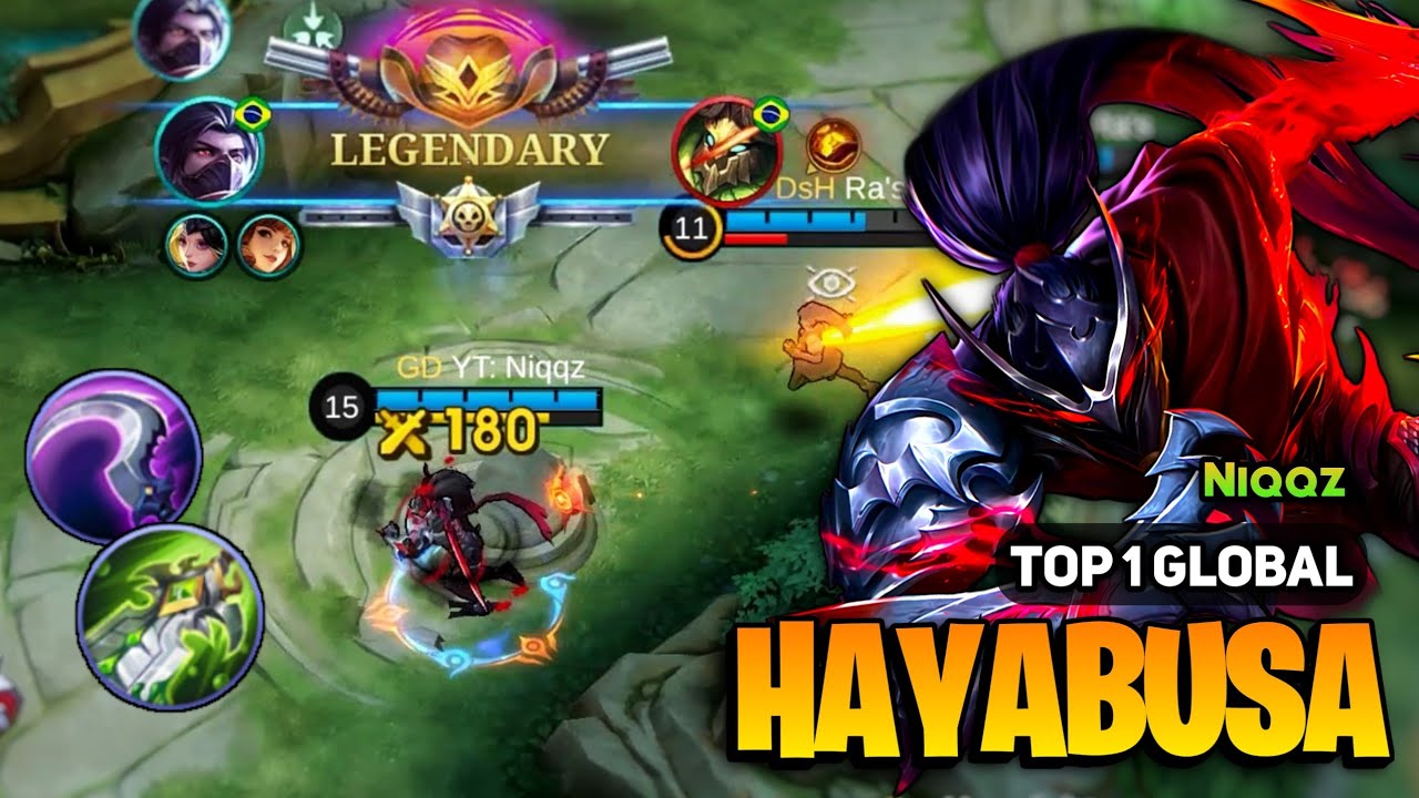 Hayabusa Best Build 2024 [ Hayabusa Top 1 Global Gameplay] Mobile ...