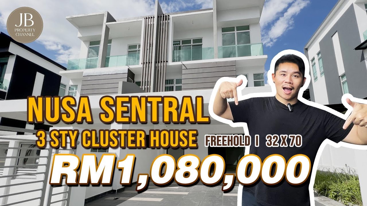 【二手房LIVE】Nusa Sentral | Winter Sonata | Iskandar Puteri | 3 Sty Cluster ...
