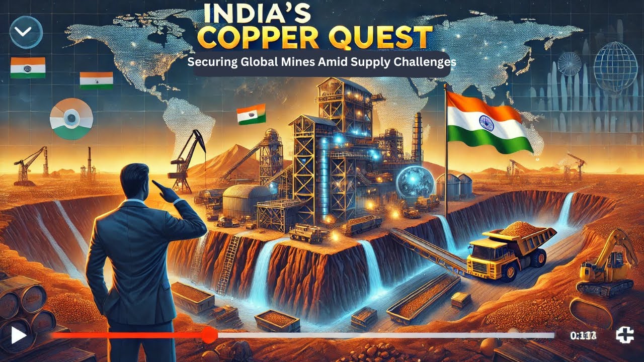 India’s Copper Quest: Securing Global Mines Amid Supply Challenges 🏗️⛏️ ...
