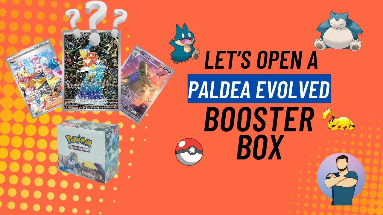 Let's Open: Paldea Evolved Booster Box (Pokémon) - YouTube