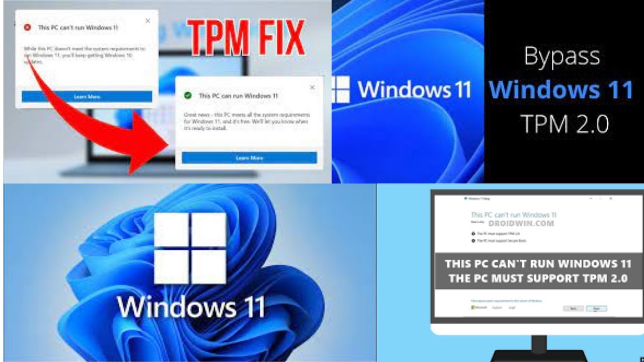 How to Install Windows 11 without TPM 2.0 | windows 11 free ...