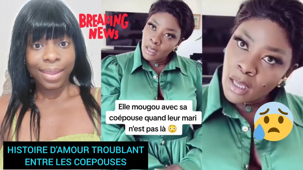💔ELLE MOUGOU AVEC SA COEPOUSE et ÇA TOURNE MAL MON DIEU - YouTube