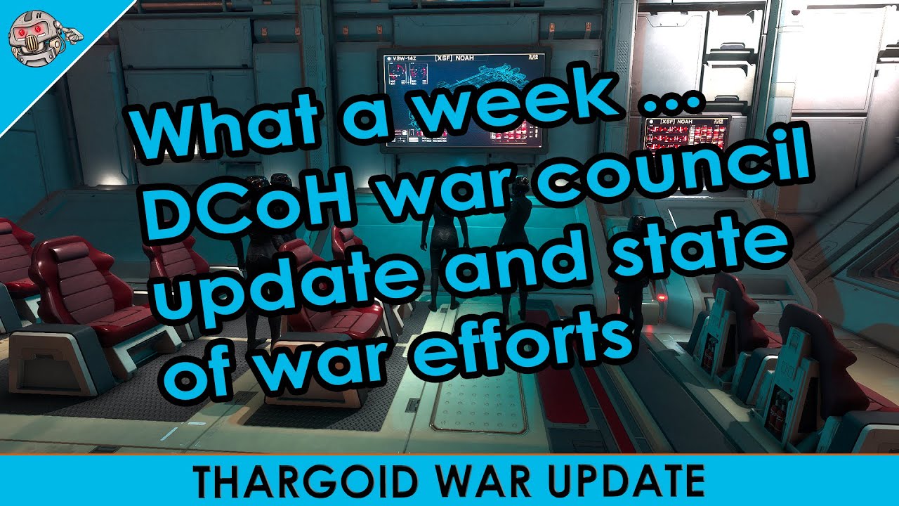 What a week ... DCoH war council update and state of war efforts - YouTube