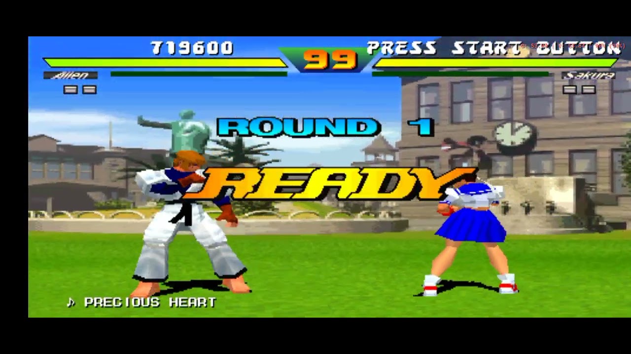 Street Fighter EX Plus Alpha PS1 Playthrough Allen Snider - YouTube