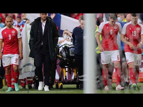 Christian Eriksen Collapses 😱😵 During Euro 2020 Denmark Vs Finland ...