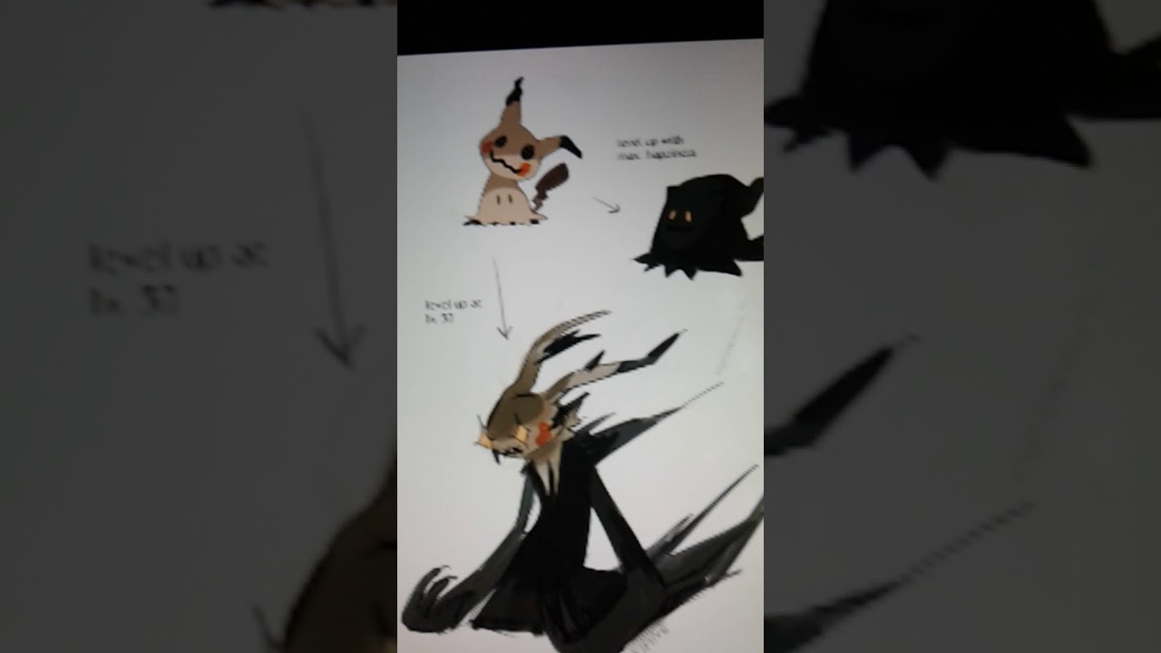 Mimikyu evolution pokemon gen 8 wishlist - YouTube