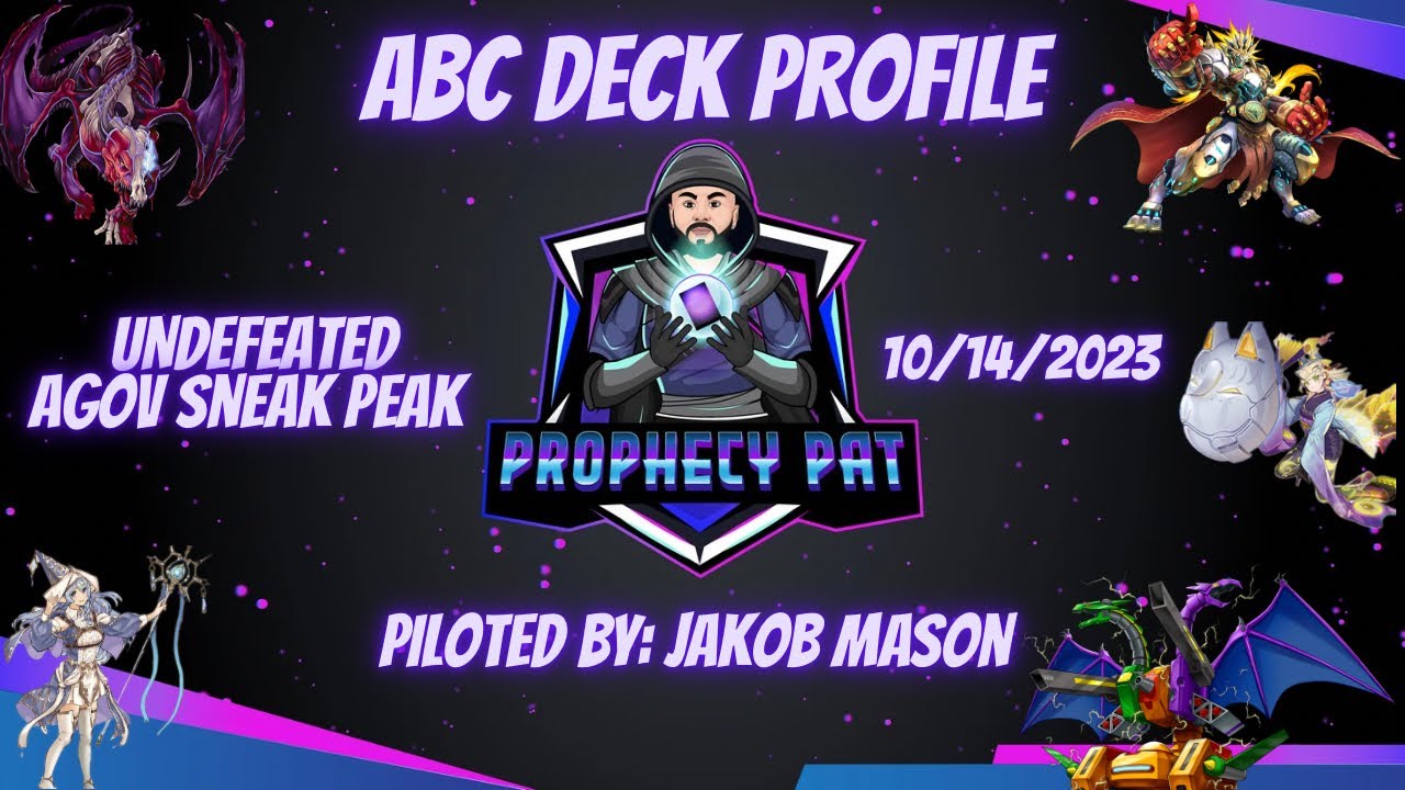 AGOV Sneak Peak Undefeated ABC Deck Profile! - YouTube