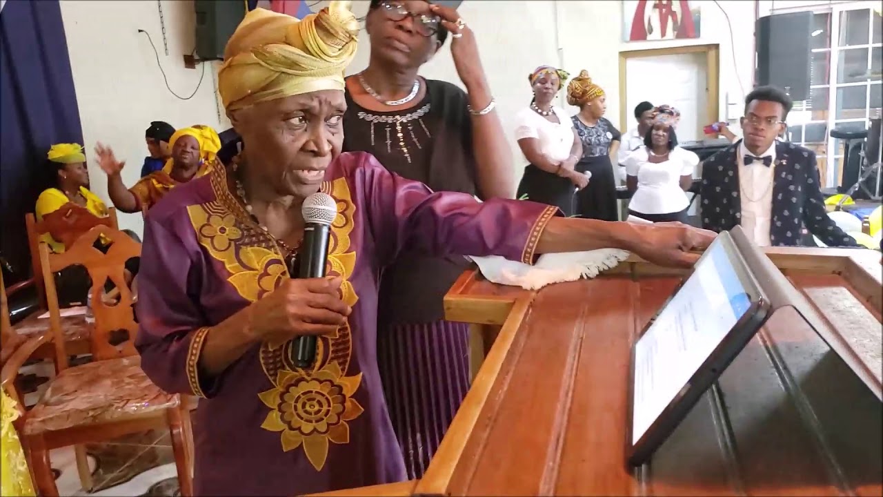 BISHOP REV. MOTHER. HAZEL FOSTER IN THE HOUSE! - YouTube